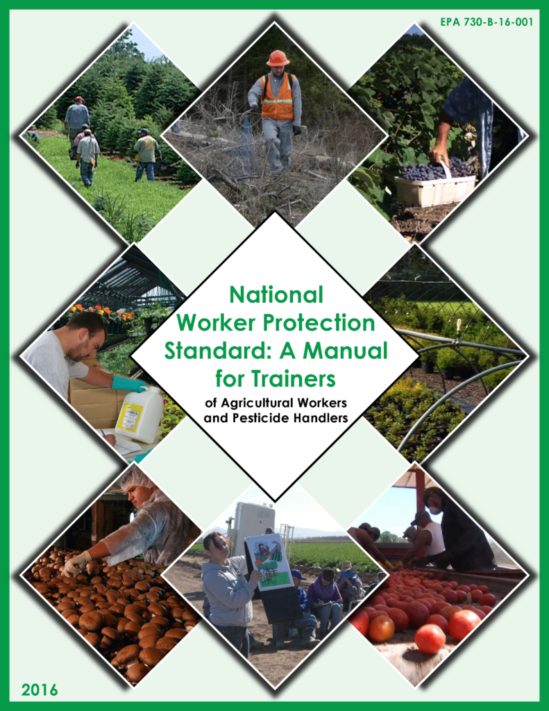 National Worker Protection Standard: A Manual for Trainers - Pesticide ...
